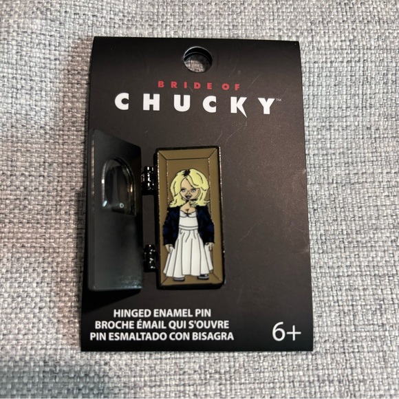 Accessories | Loungefly Bride Of Chucky Tiffany Doll Box Enamel Pin ...